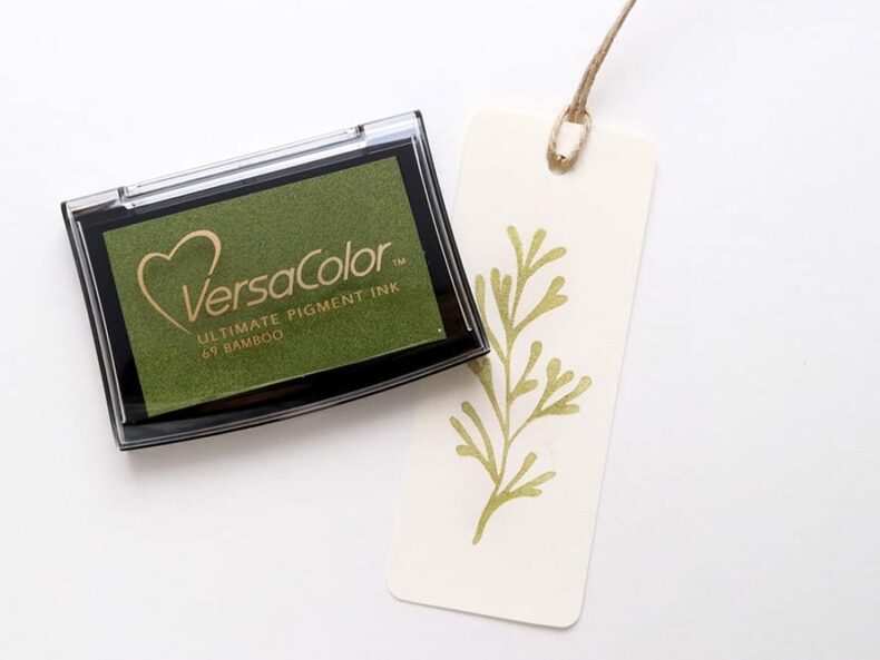 Grünes Stempelkissen Bambus (Bamboo) von VersaColor Nr. 69