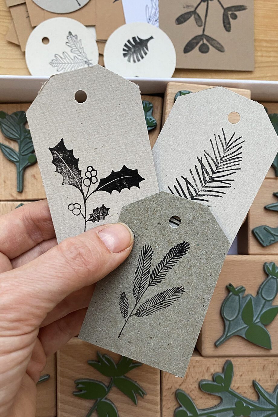 Stempel TANNENZWEIG | Motivstempel Weihnachten