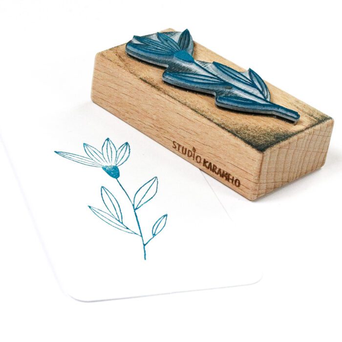 Motivstempel mit Blumen und Blüten